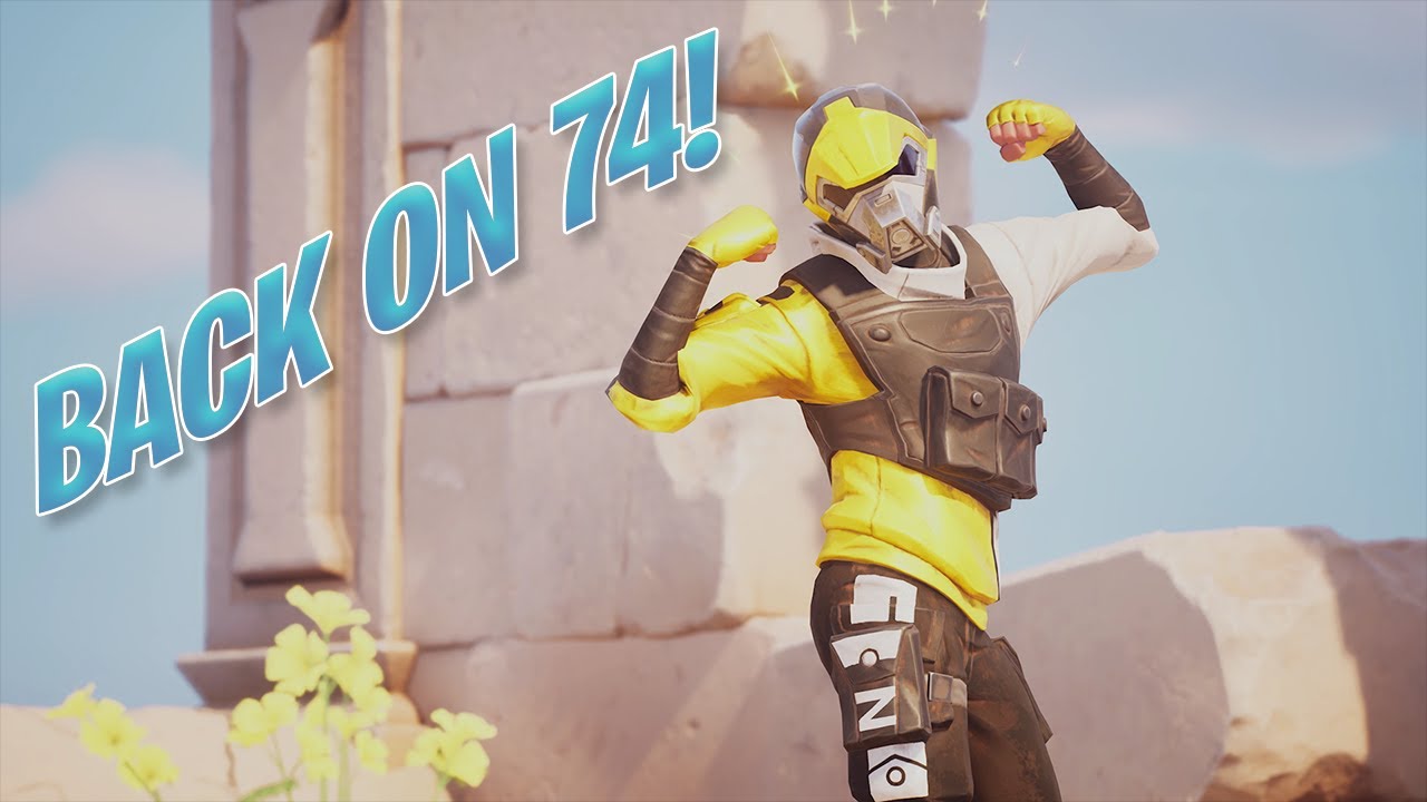 BACK ON 74! | Fortnite - YouTube