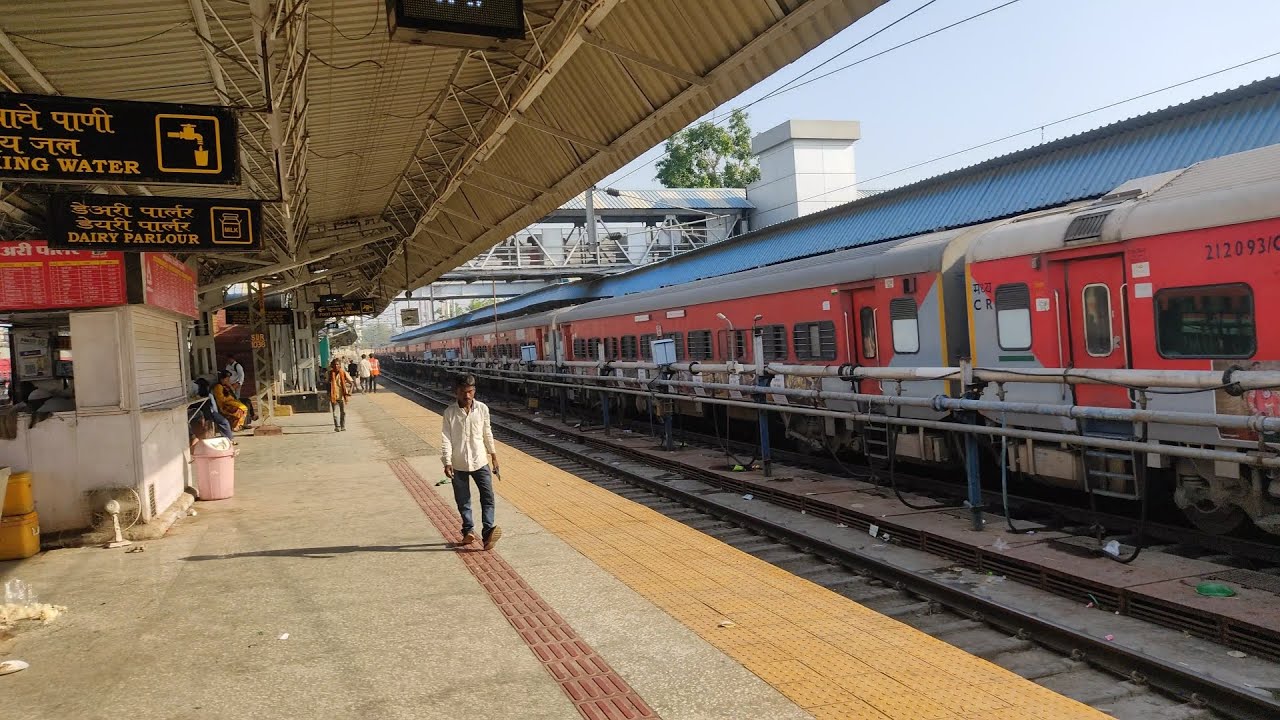 Solapur Railway Station Announcement of 11312 Hassan Solapur Express ...