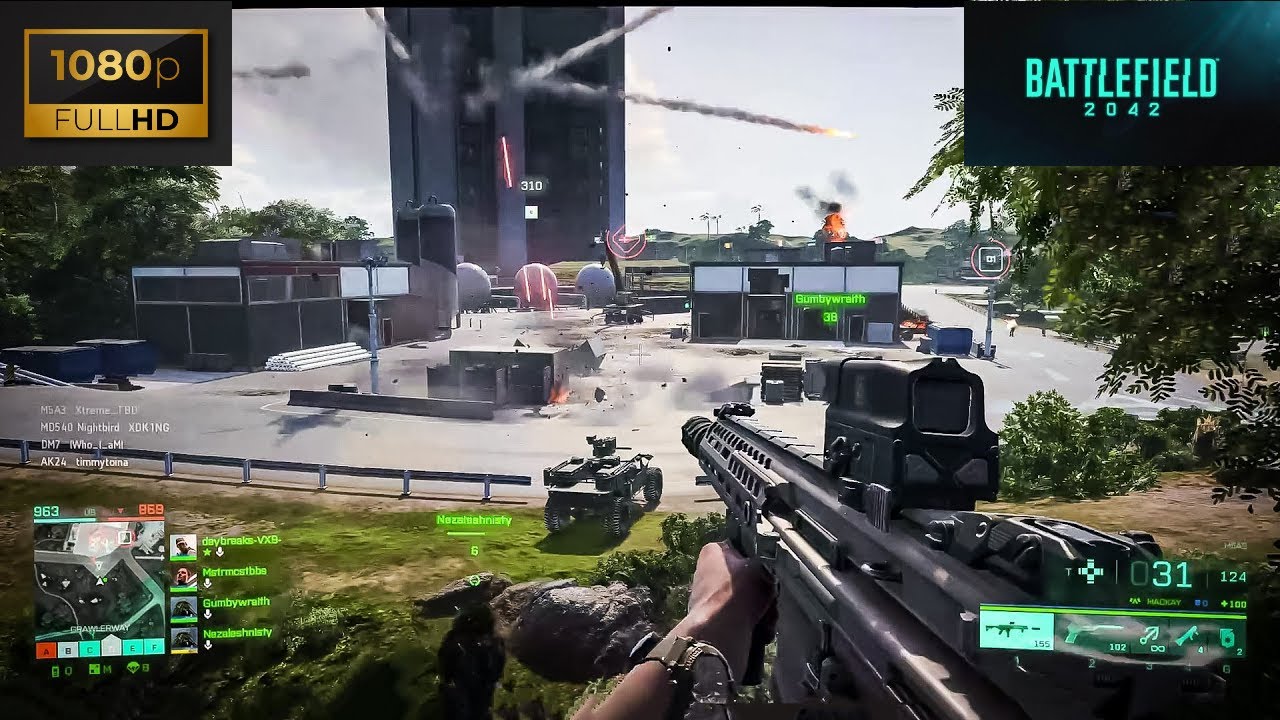 //Battlefield 2042 // Alpha playtest gameplay // Full HD 60 fps ...