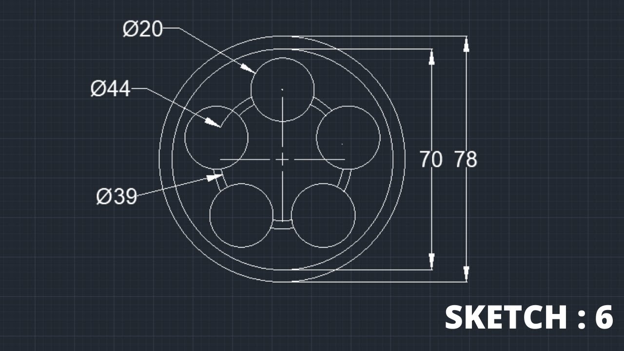AUTOCAD 2019 : HOW TO USE CENTER MARK - YouTube
