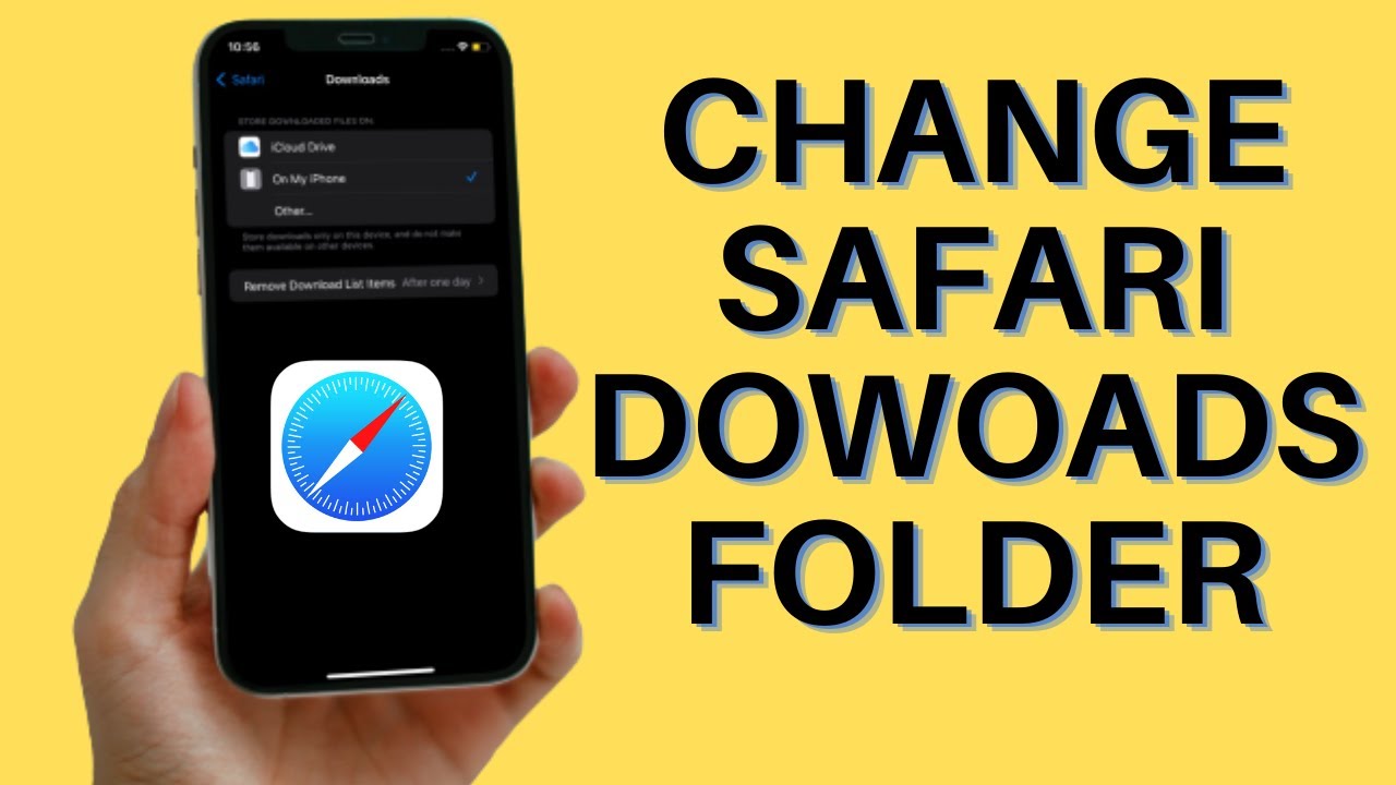 How to Change Safari Downloads Folder/ Location in iOS 15 on iPhone and ...