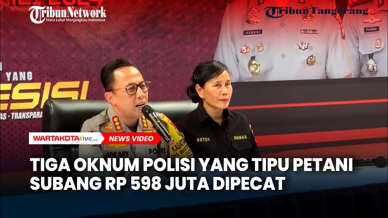 Oknum Polisi yang Mintai Uang Petani Subang Agar Anaknya Masuk Polwan ...