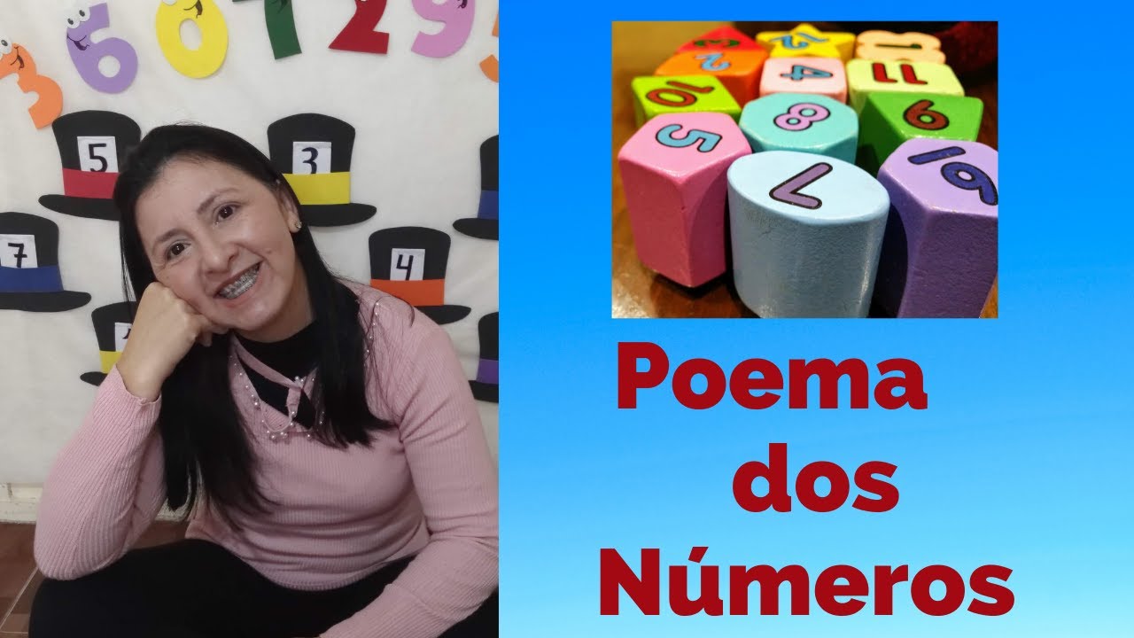 POEMA DOS NÚMEROS Aprender os números de uma forma divertida. - YouTube