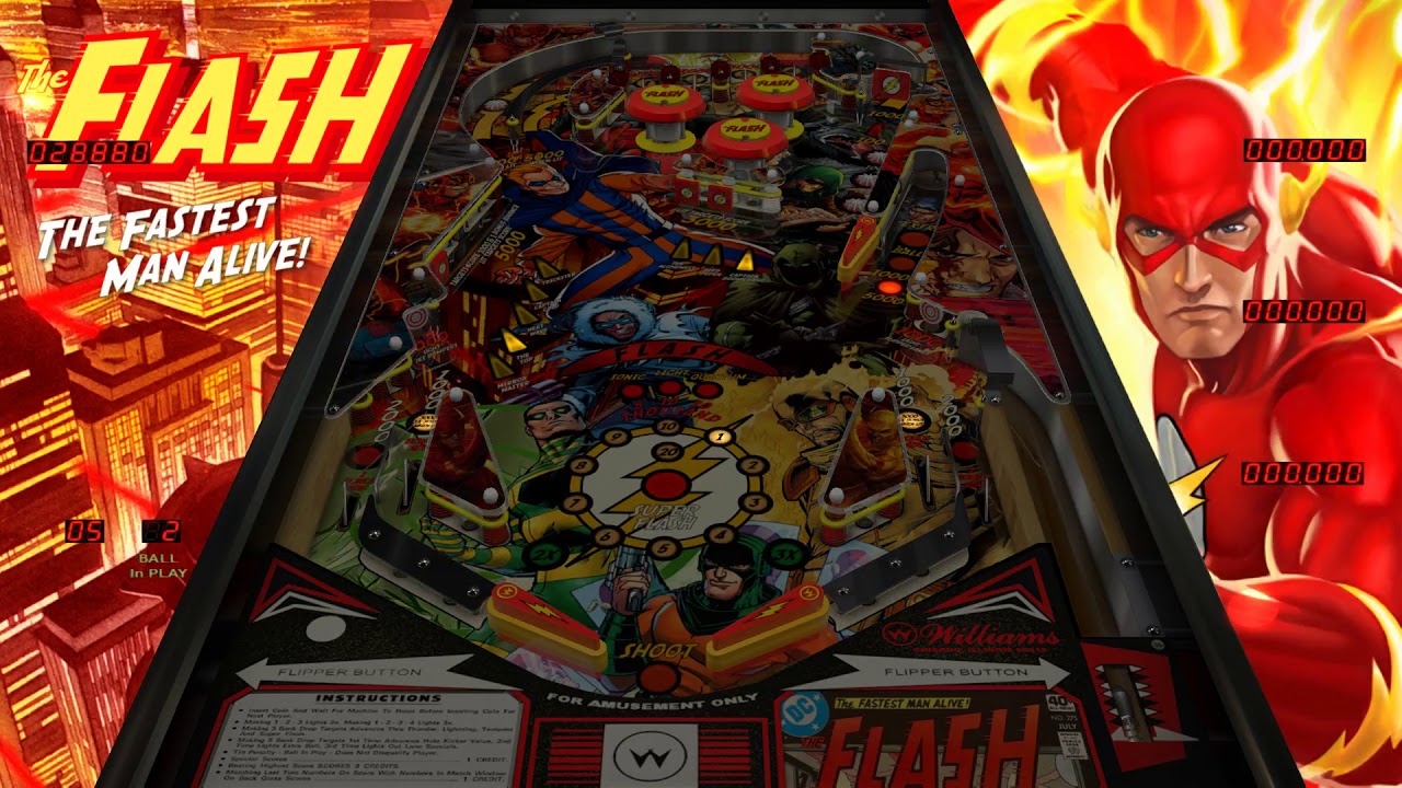 The Flash LE Pinball VPX - YouTube