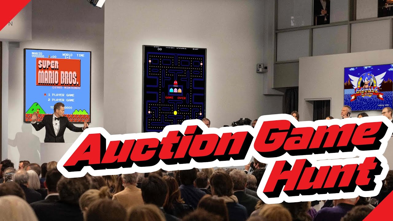 Massive Gaming Win at the Local Auction - Video Game Hunting - YouTube