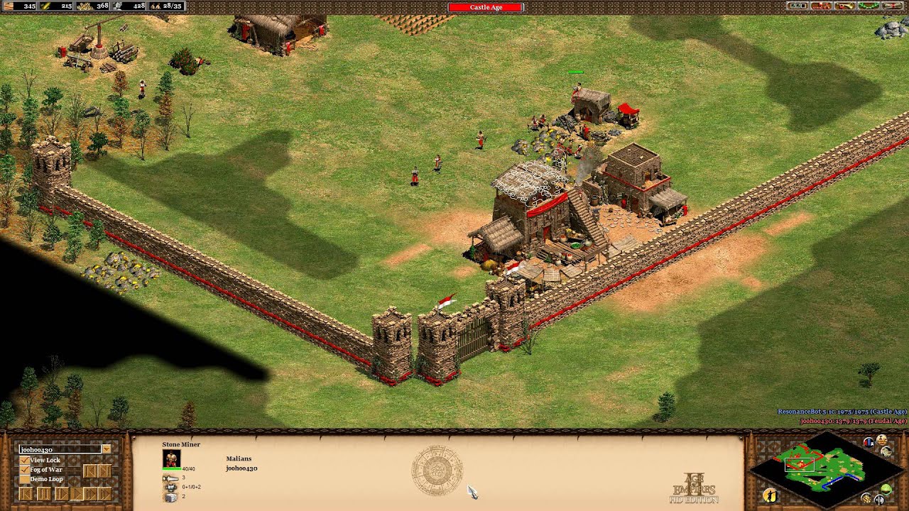 Age of Empires 2 African Kingdoms: Malians (Me) vs Goths (AI ...