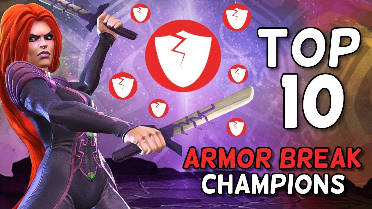 Top 10 Most Effective Armor Break Champs in Game | Easy Rotate Options ...