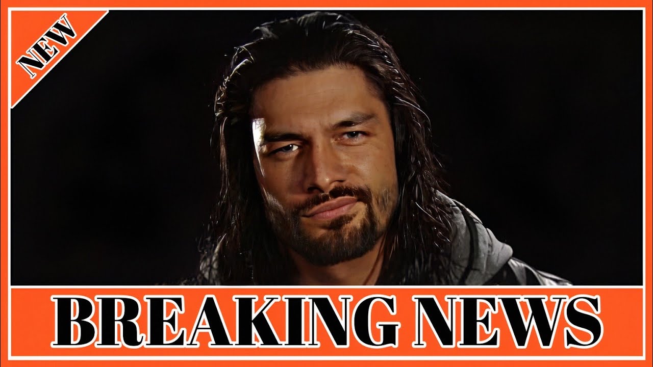 Today's Huge Sad😭Update !! Roman Reigns Drops Heartbreaking News That ...