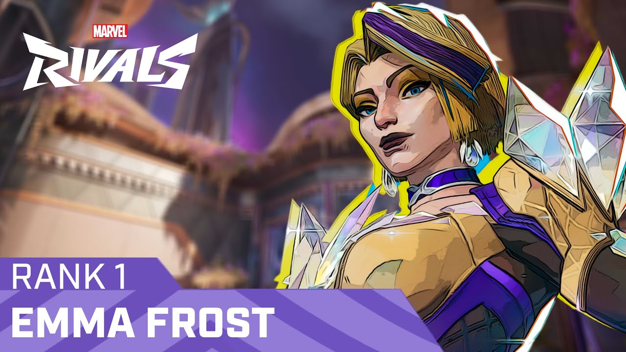 RANK 1 EMMA FROST | Ŧonez | MARVEL RIVALS PRO COMPETITIVE - YouTube