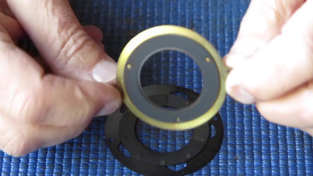 Servicing a Synchro Compur shutter for a Linhof camera part 02 - YouTube