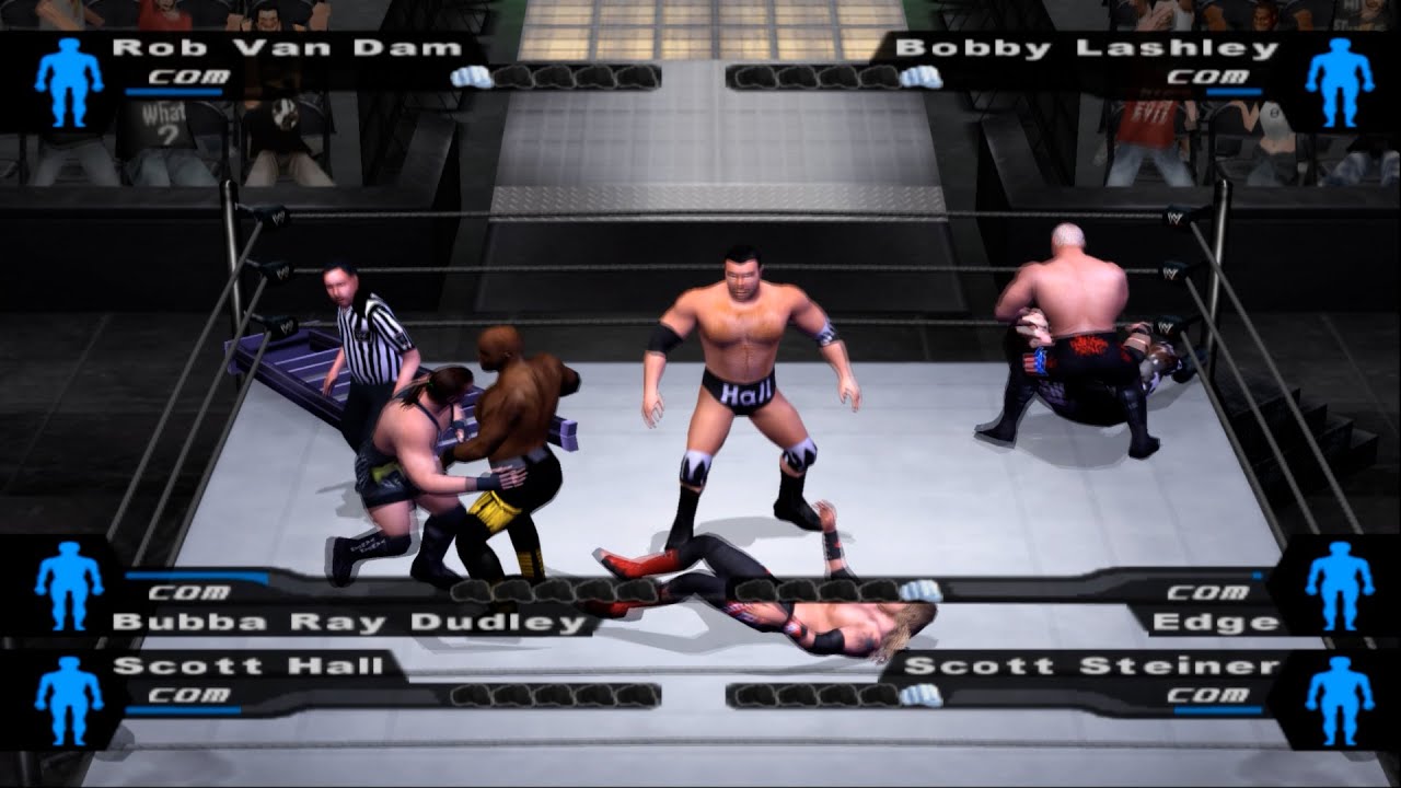 💥3 Teams, 1 Ladder! RVD & Bubba Ray vs Lashley & Edge vs Scott Hall ...