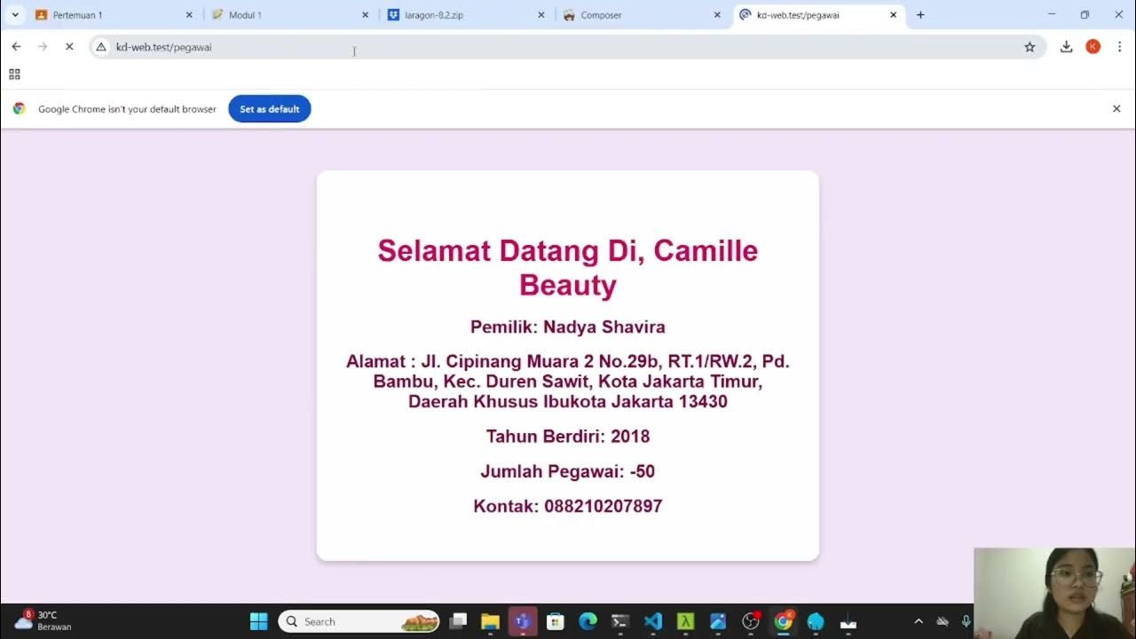 CARA INSTALASI LARAVEL DAN PENJELASAN DENGAN MUDAH!! - YouTube