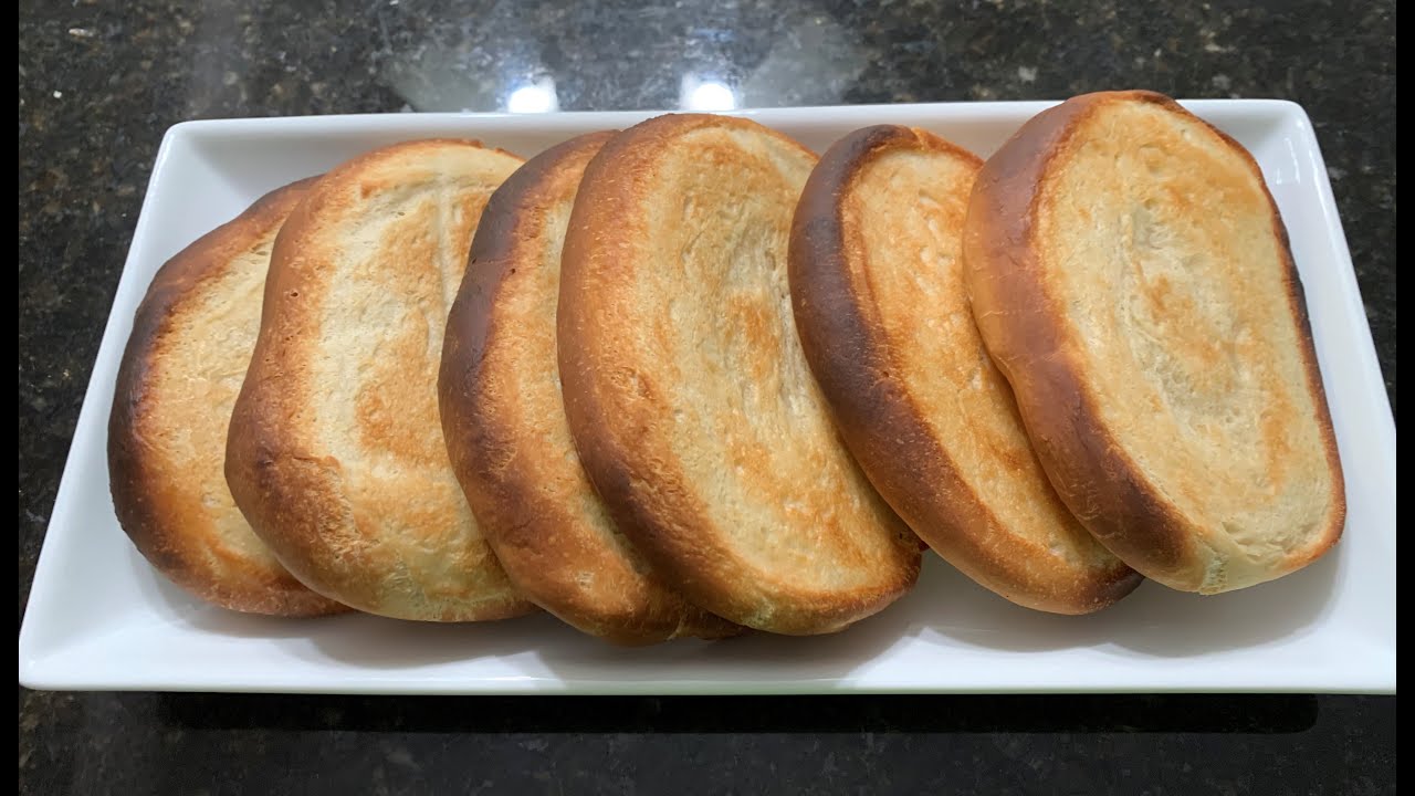 How to make Mini Crispy Bread/ Roast paan by Isuthecook (Step by Step ...