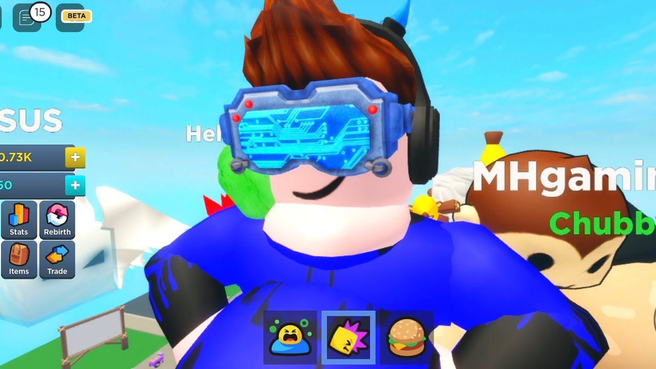 BECOMING A BIG BOY (ROBLOX FAT SIMULATOR) - YouTube