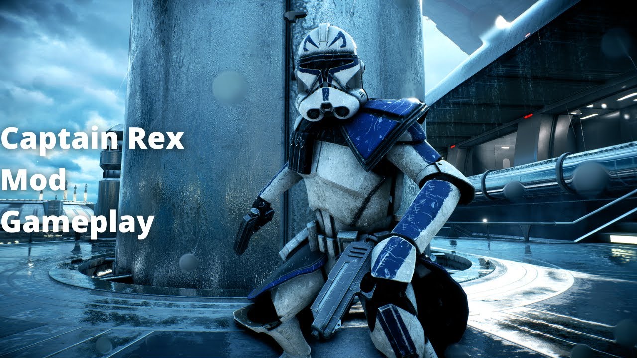 Star Wars Battlefront II - Captain Rex Mod Gameplay (The Clone Wars ...