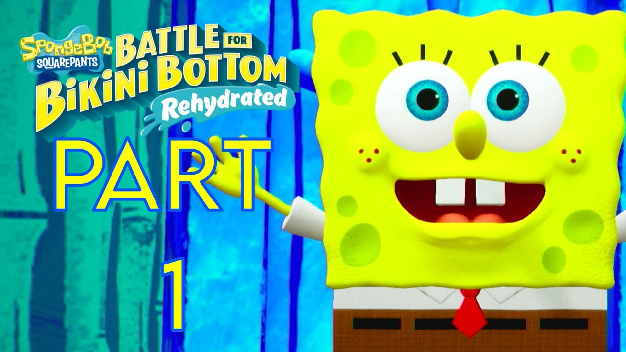PS4 SpongeBob SquarePants Battle For Bikini Bottom Rehydrated Gameplay ...