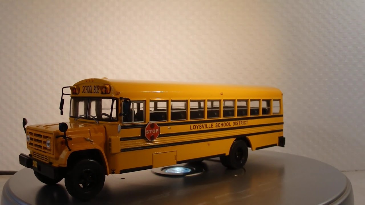 GMC 6000 School Bus (1989) 1/43 - YouTube