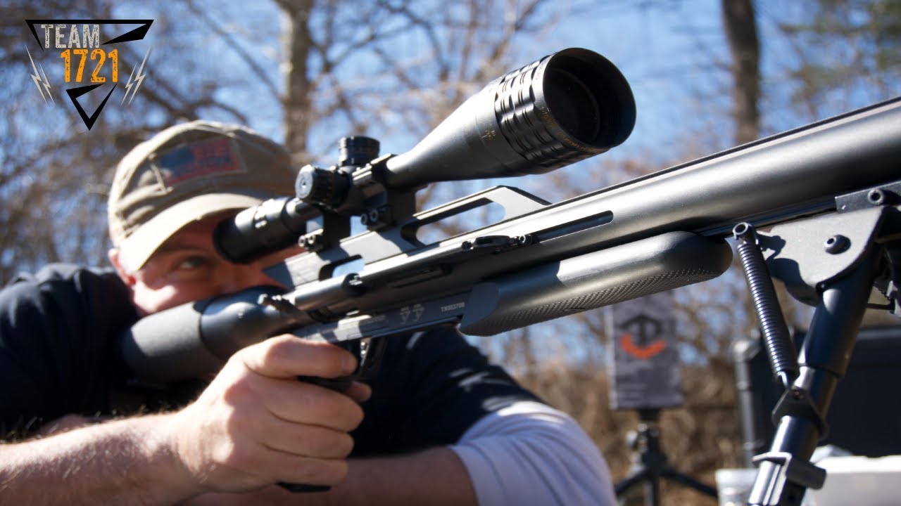 Airforce Airguns Texan .257 Caliber Review - YouTube