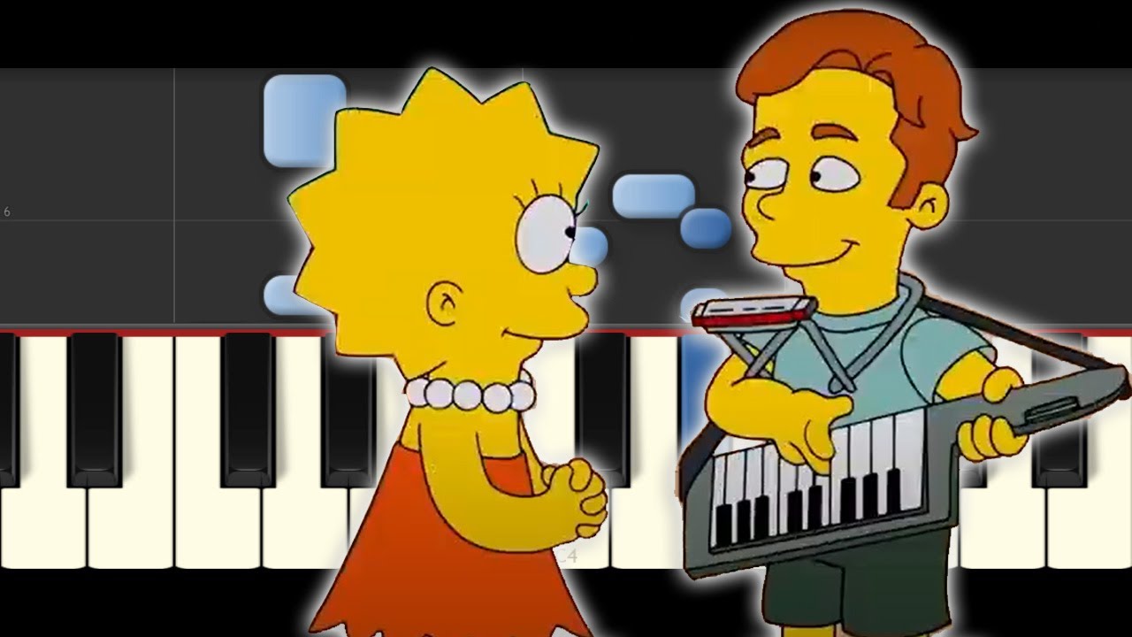 The Simpsons / Lisa / Season 29 Episode 10 / Piano Tutorial - YouTube