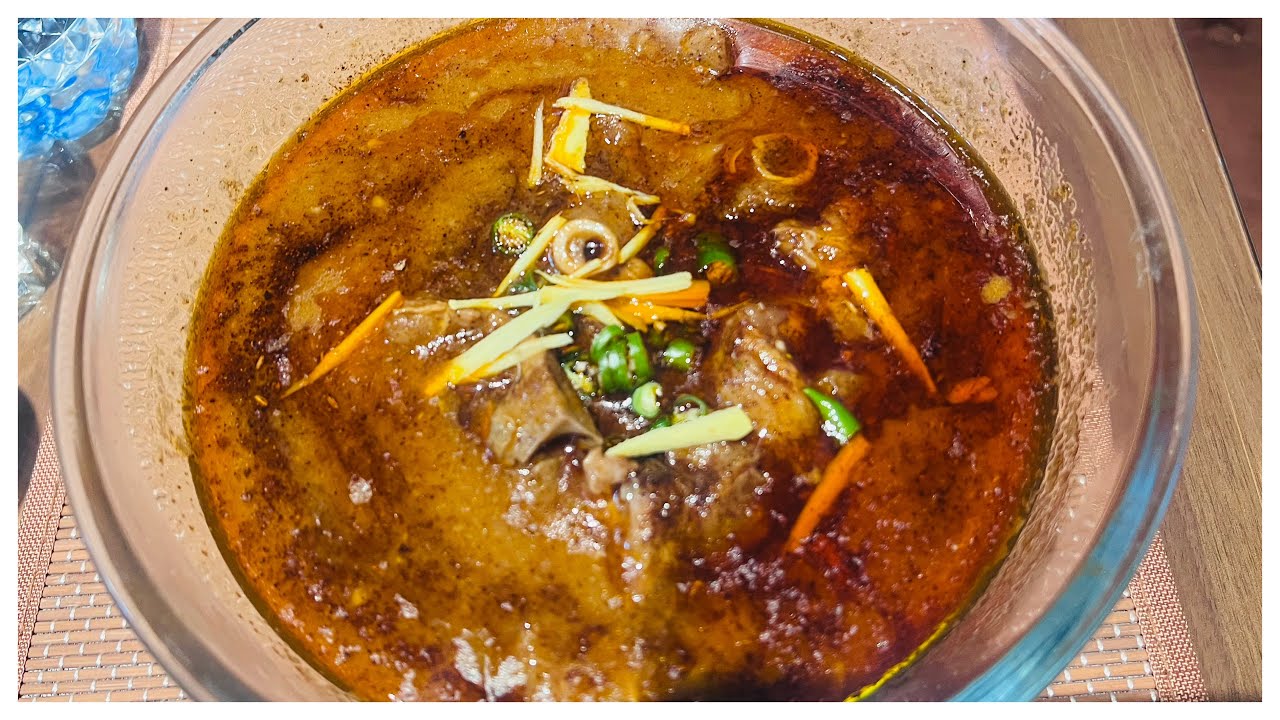 Mutton Nihari Recipe | special Nehari recipe | Nalli Nehari - YouTube