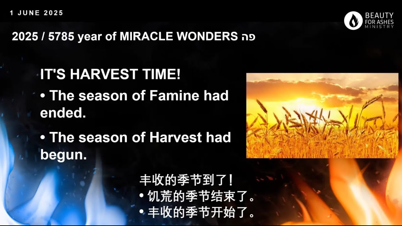 IT'S HARVEST TIME! The season of Famine had ended. The season of ...