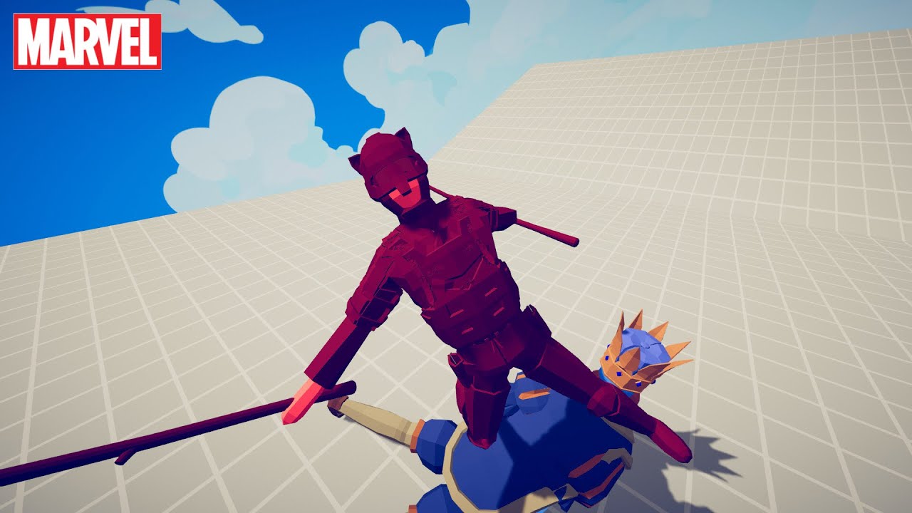 DAREDEVIL (MARVEL) VS EVERY UNIT IN TABS | Totally Accurate Battle ...