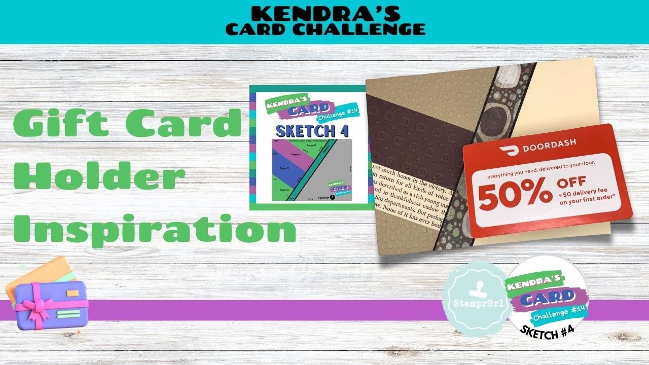 KCC 14 - Gift Card Holder Inspiration Hop @CardsByKendra - YouTube