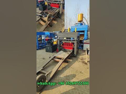 hydraform diesel motor cement concrete block making machine for 6 inch ...