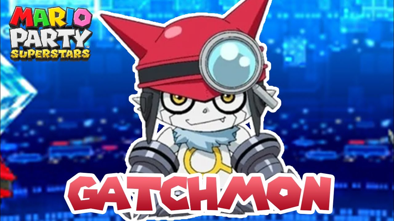 Mario Party Superstars - Custom Character Hack - Gatchmon (Digimon ...