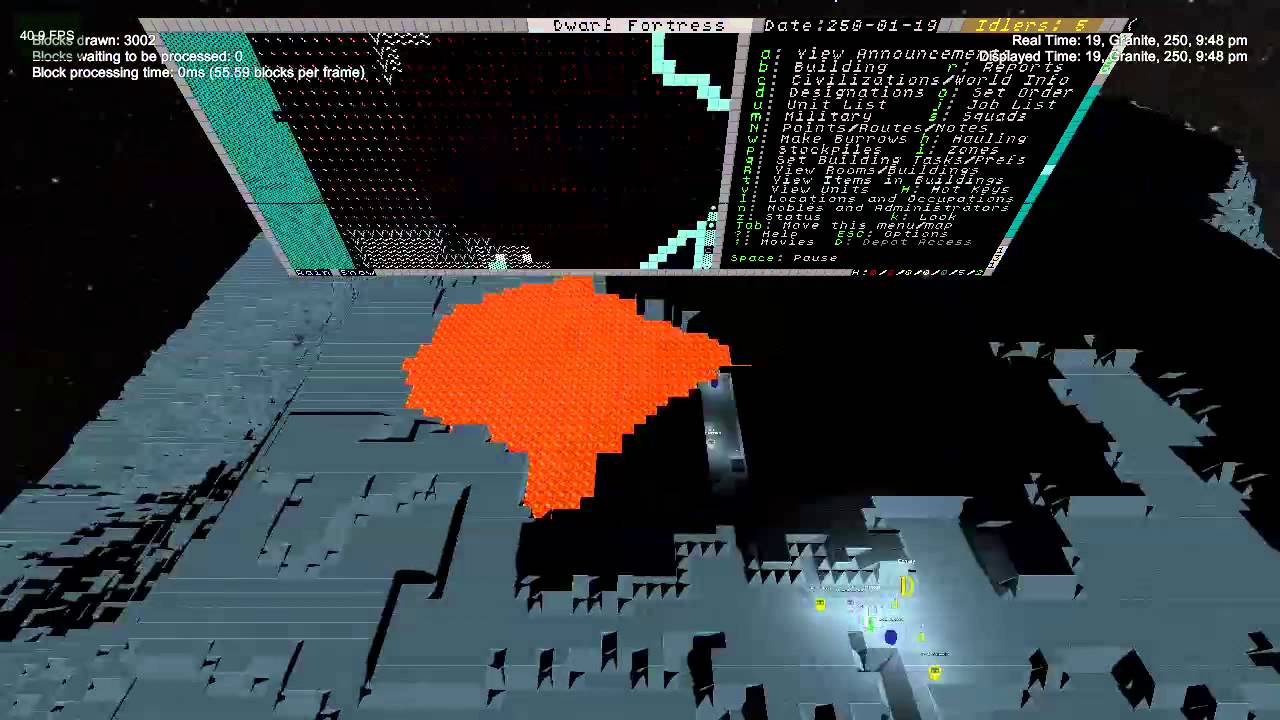Controlling Dwarf Fortress from Armok Vision, part two - YouTube