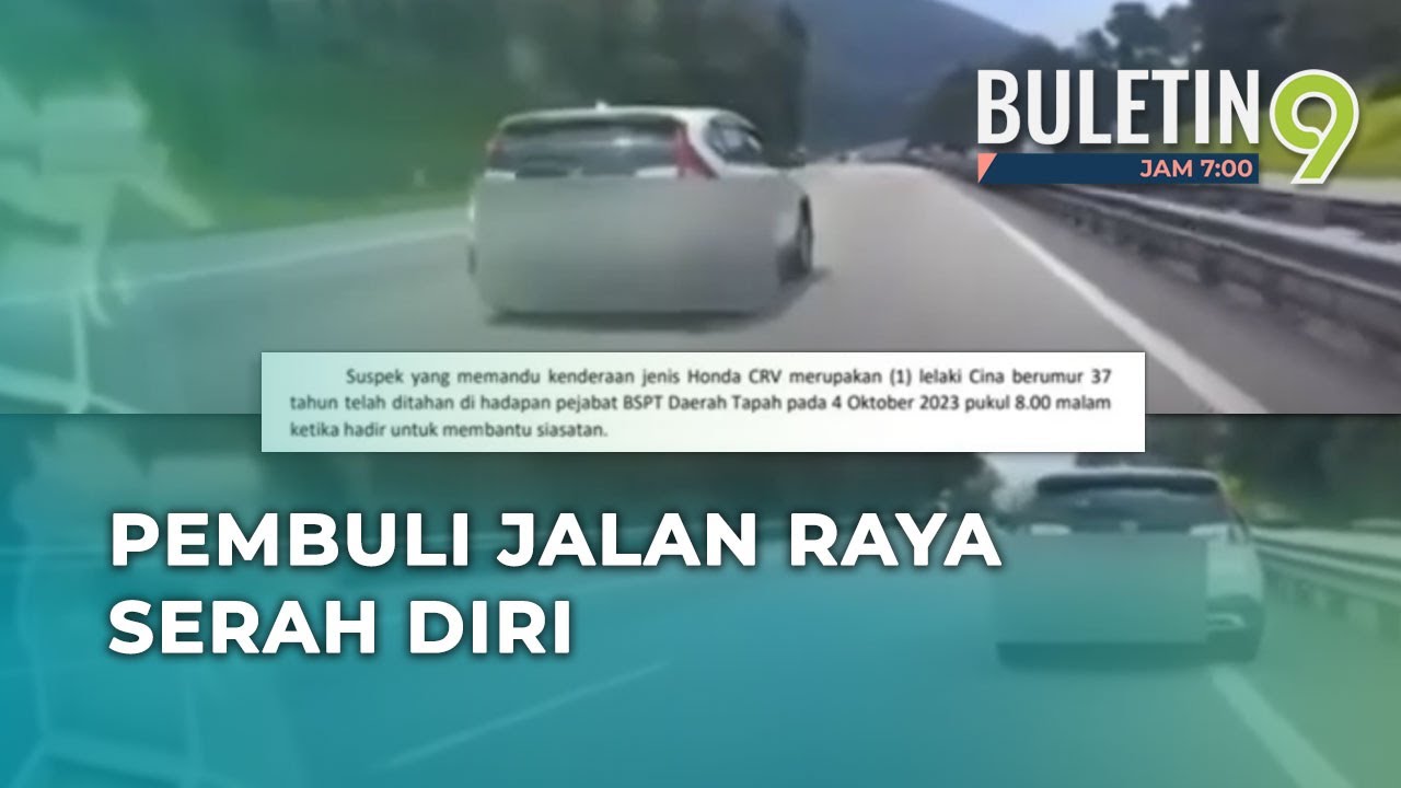 Buli Jalan Raya: Pemandu CRV Ditahan Selepas Serah Diri - YouTube