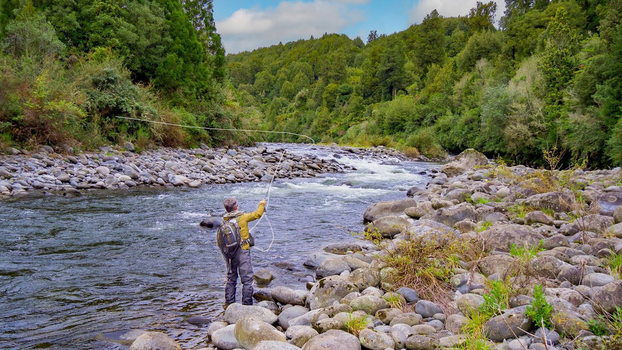Incredible Fly Fishing for BIG Trout in a Stunning River!! - YouTube