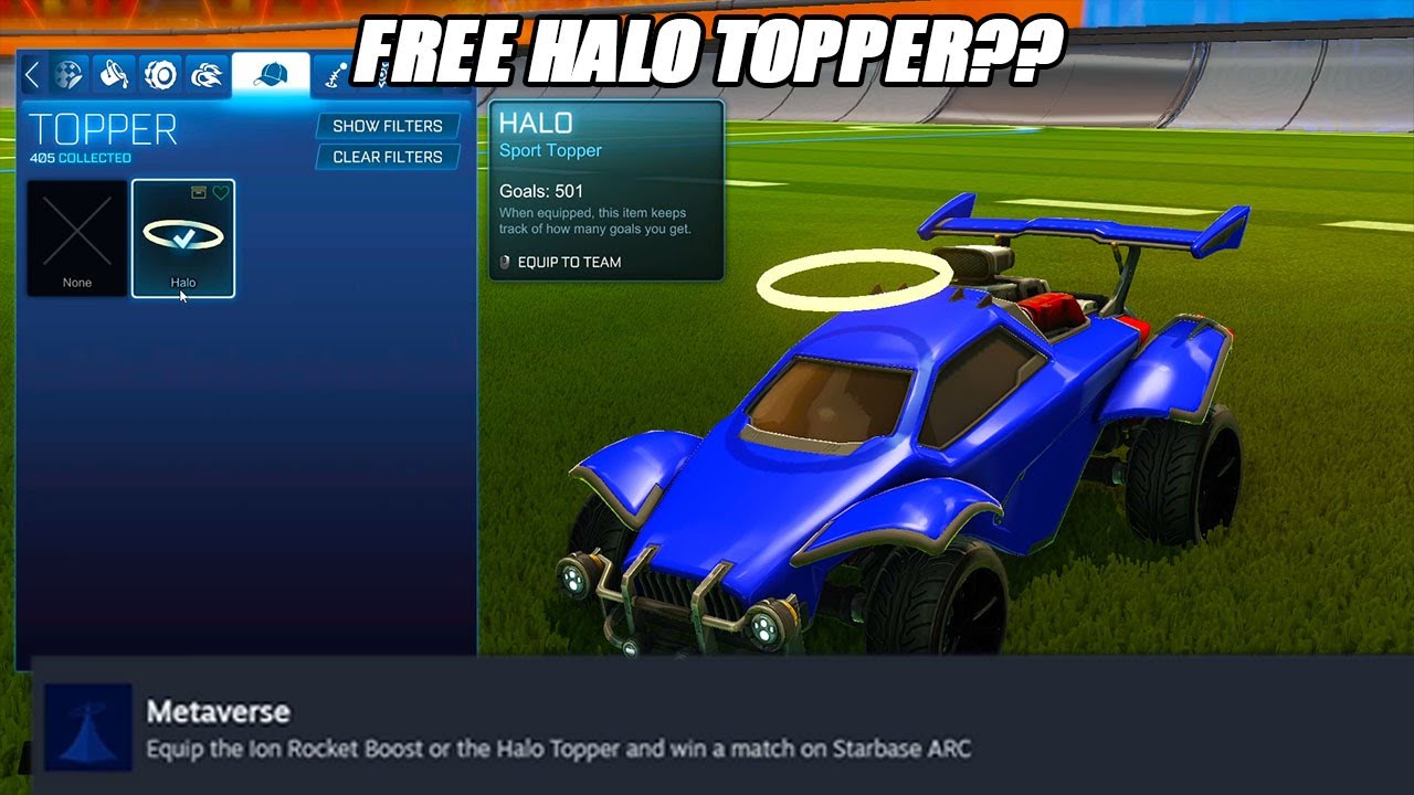 Why Everyone Got A FREE Halo Topper In Rocket League!! - Rocket League ...