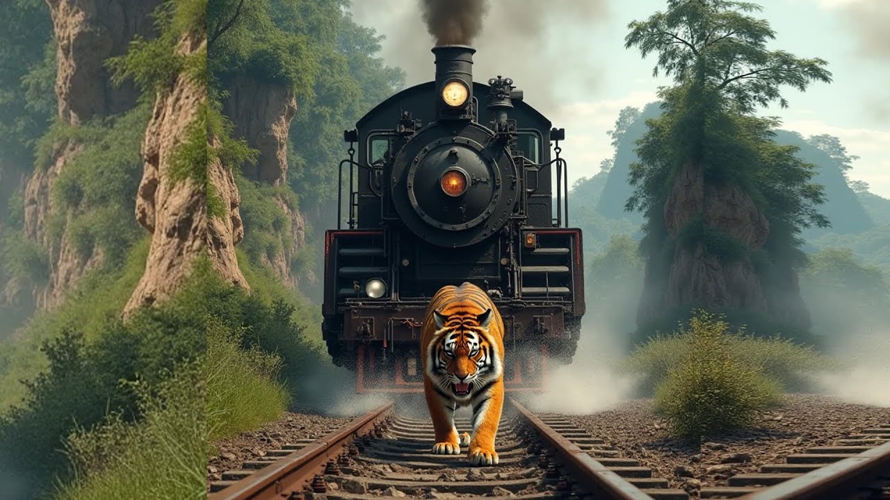 Tragic ! 20 Horrifying Moments of Animals Colliding with Trains ! - YouTube