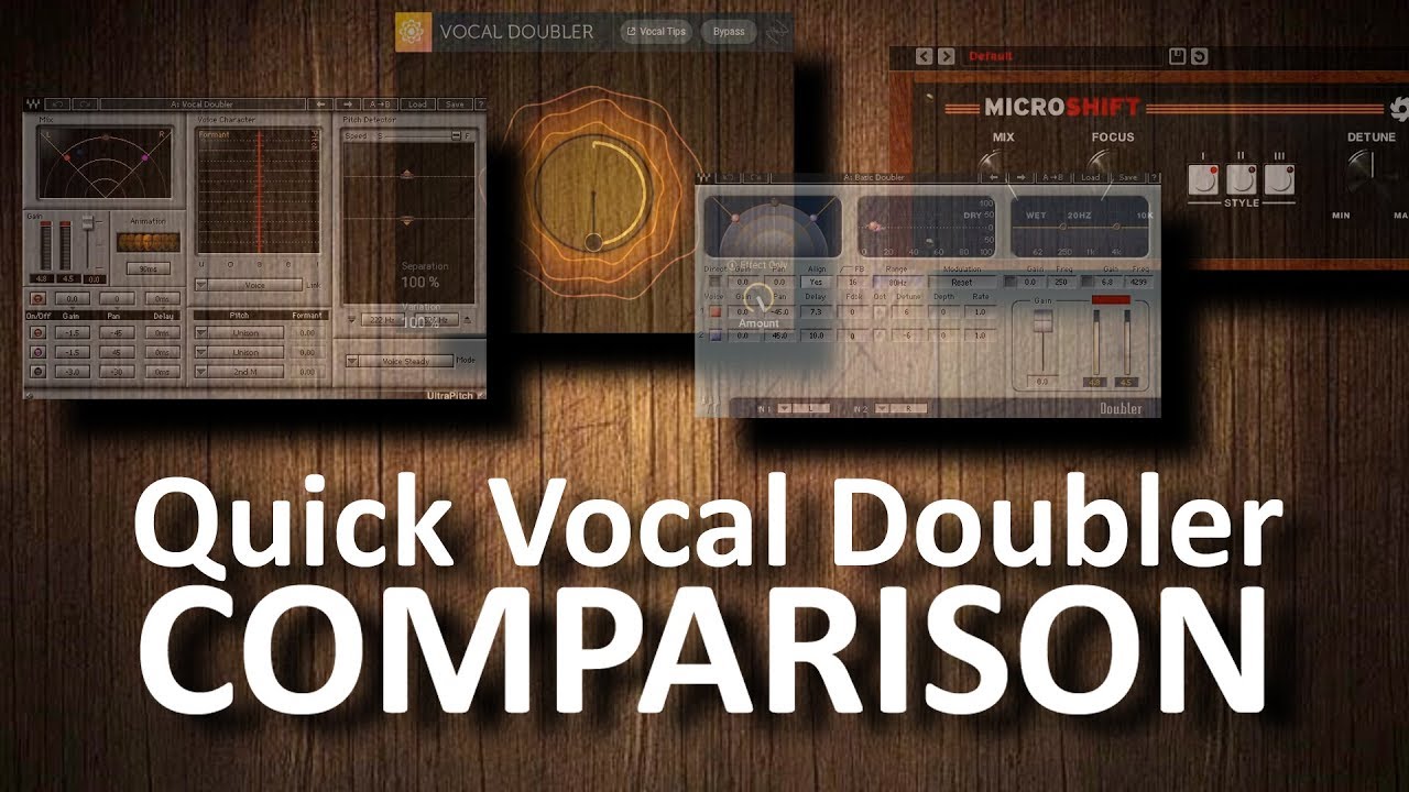 Quick VOCAL DOUBLER Shootout (Soundtoys, Waves & iZotope) - YouTube