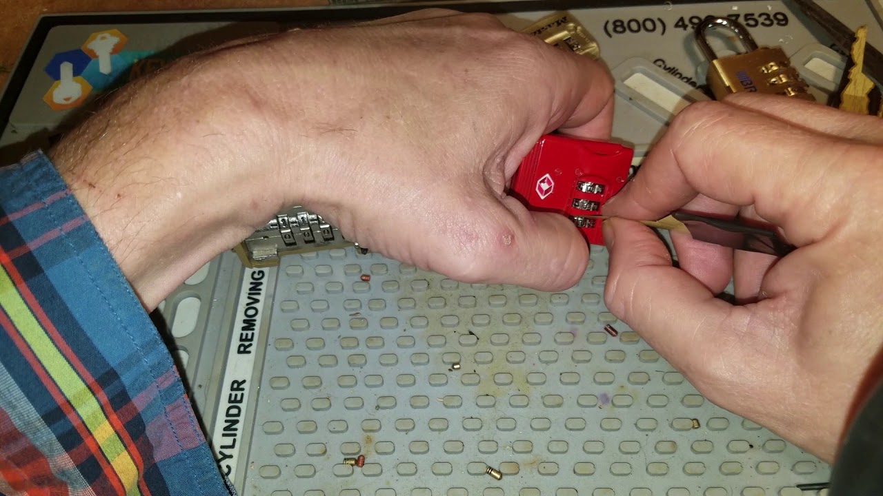 Resettable Dial Lock Decode - YouTube