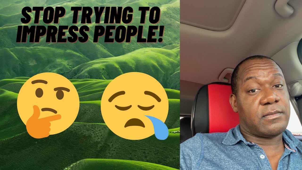 Stop Trying to Impress Others: Focus on Progress, Not Perfection | Dr ...