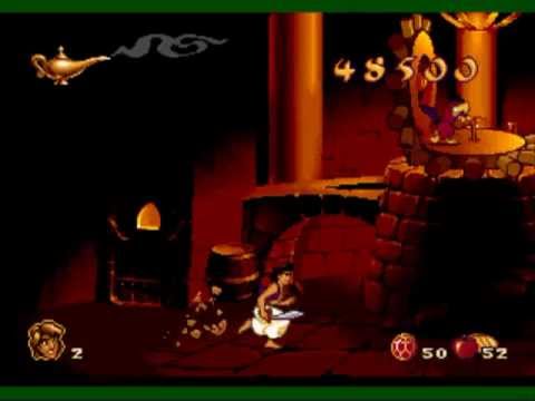 Aladdin (Sega genesis) part 3 levels 9-10 - YouTube