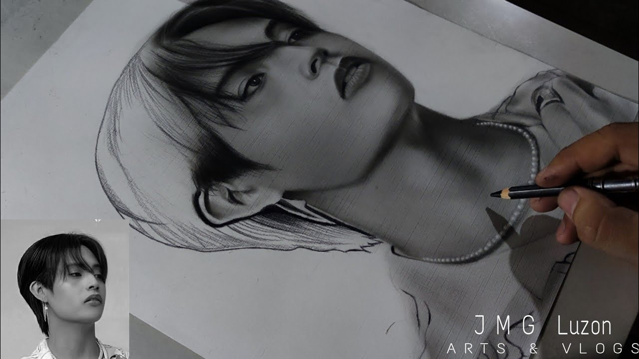 SB19 Ken | Realistic Portrait Drawing | Pencil Drawing | Graphite ...