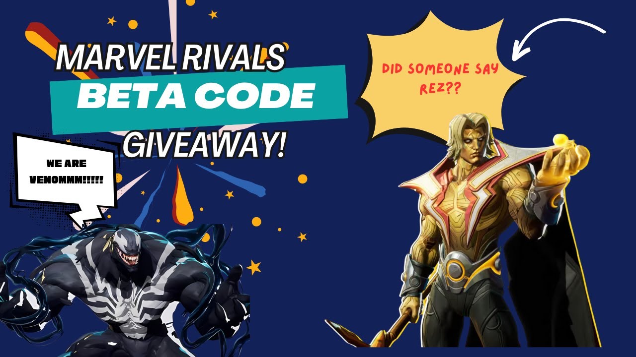 MARVEL RIVALS BETA CODE GIVEAWAY! Don't Miss Out! #marvelrivals - YouTube