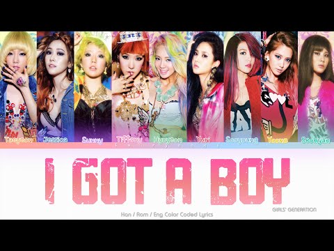 Girls’ Generation (소녀시대) I Got A Boy Color Coded Lyrics (Han/Rom/Eng)