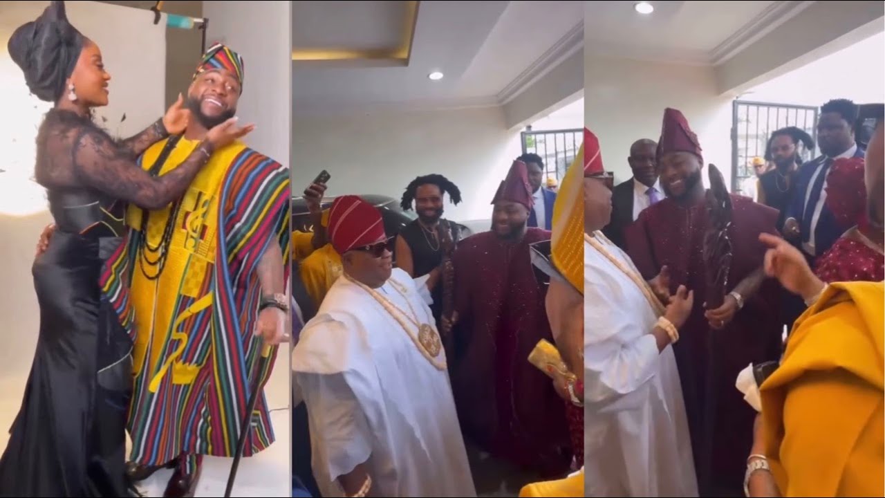 The Big Day is here, Finally Davido and Chioma Wedding Live - YouTube