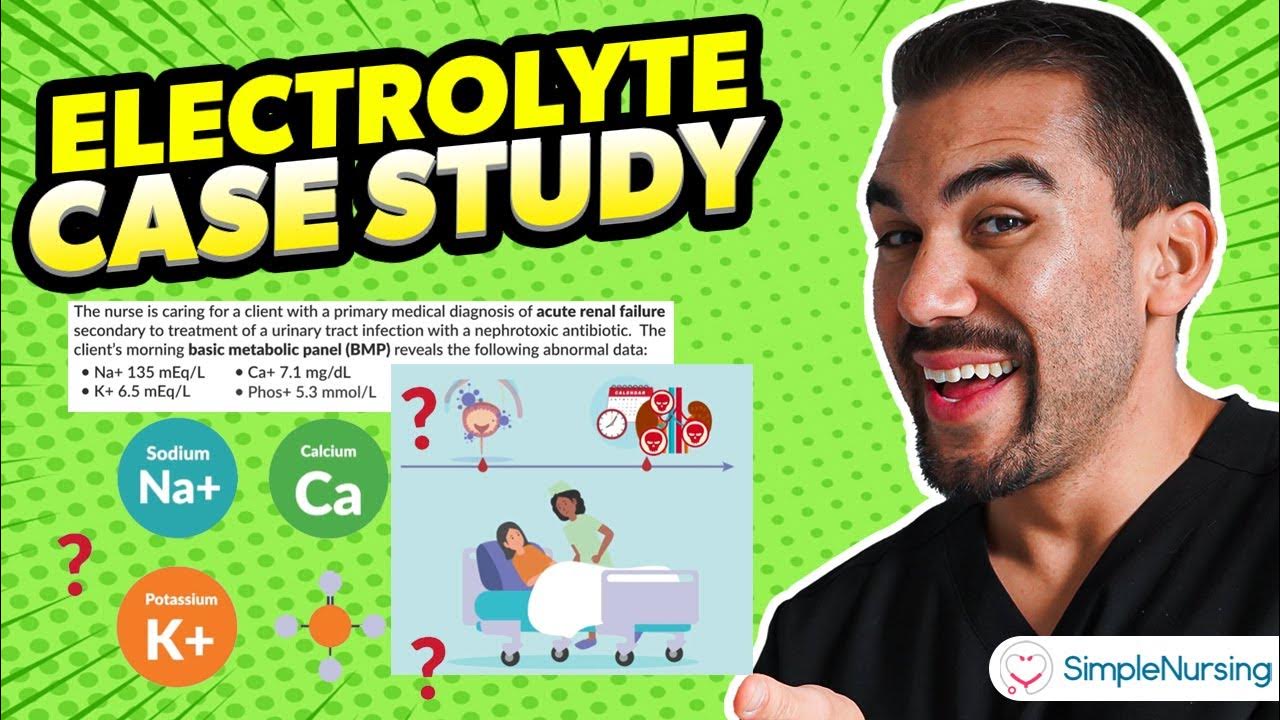 Electrolyte Case Study for Nursing Students | NCLEX Prep - YouTube