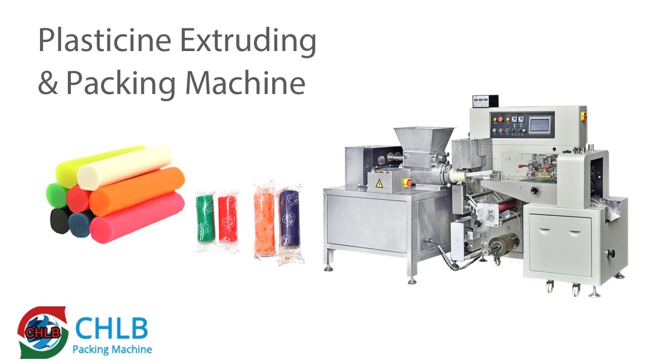 Play Dough Plasticine Clay Extruding And Packing Machine All In One ...