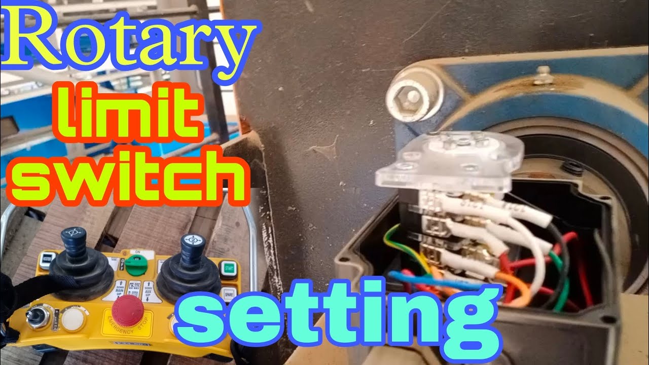 How to rotary limit switch setting || EOT Crane || BANKI ଟୋକା RAJESH ...