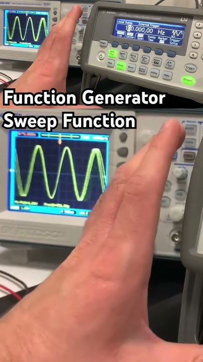 Sweep Function - Function Generator #electronics - YouTube