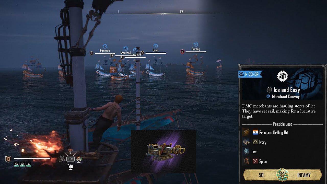 Skull And Bones. Brigantine " Endless Requiem" Torpedo Build (Ice and ...