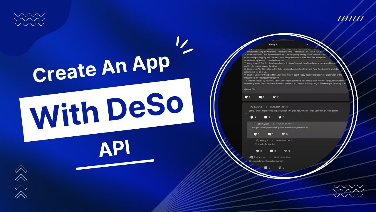 Using JavaScript with DeSo API - React App (Lesson 4 ) - YouTube