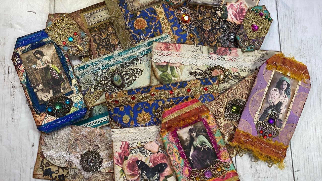 Metal and Magnets / Jewelry for your Journals - YouTube