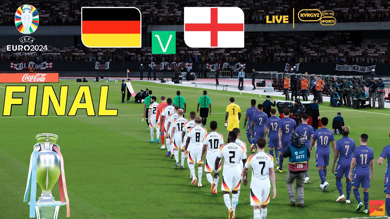 GERMANY vs ENGLAND - Final UEFA Euro 2024 | Full Match All Goals | Live ...